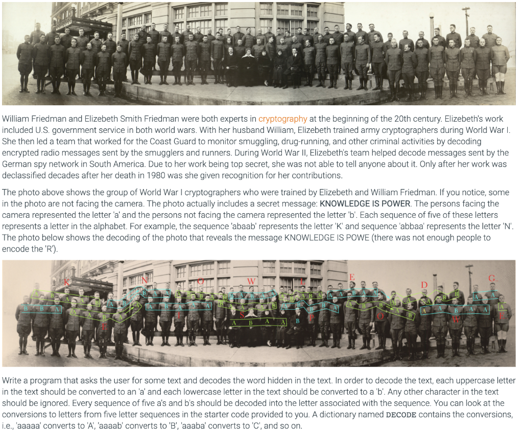 William Friedman and Elizebeth Smith Friedman were | Chegg.com