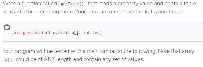 Solved Write a function called that reads a property value | Chegg.com