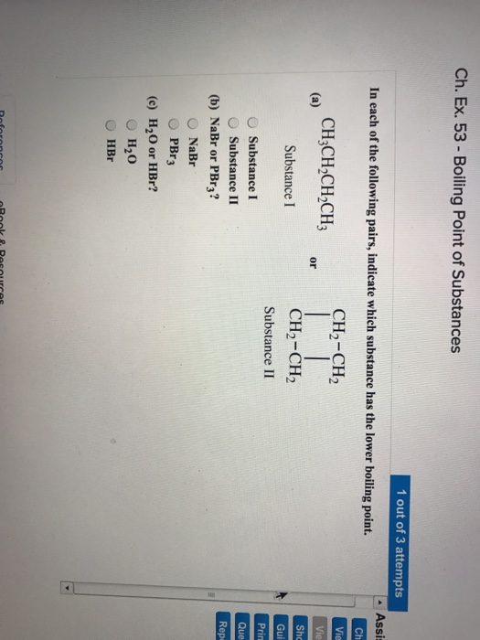 Solved In each of the following pairs, indicate which | Chegg.com