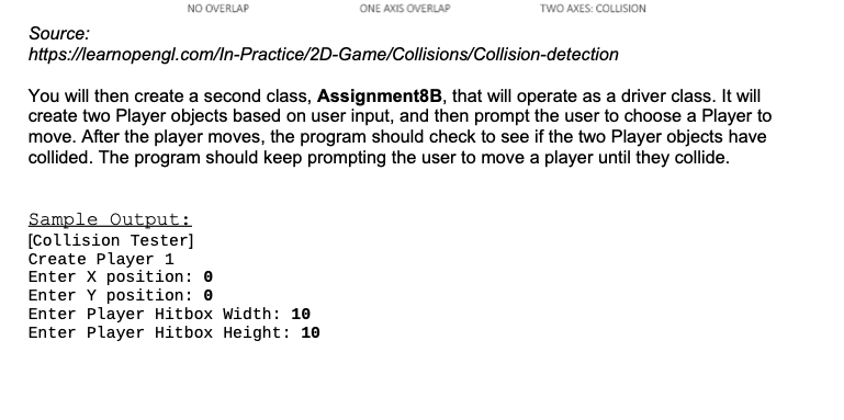 Solved Assignment 8B: Hit Boxes (Part 2). Back in Assignment | Chegg.com