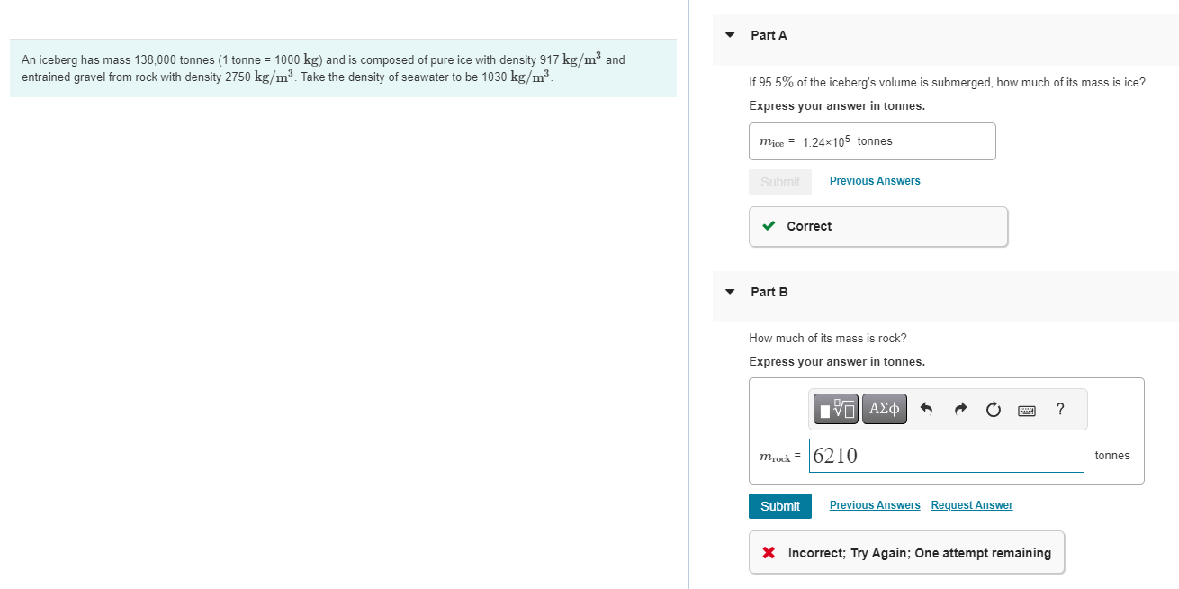 Solved These are my previous answers and there wrong will | Chegg.com