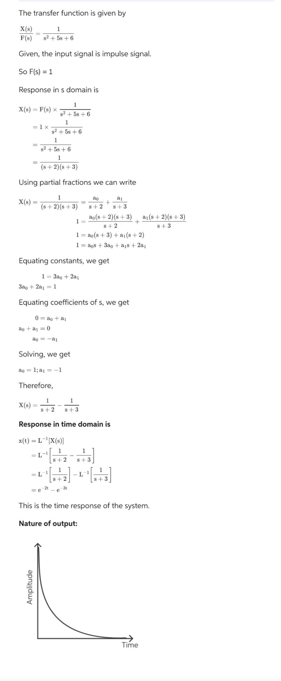 Solved Task 1. Basic control system. CO1 (10 marks) Briefly | Chegg.com