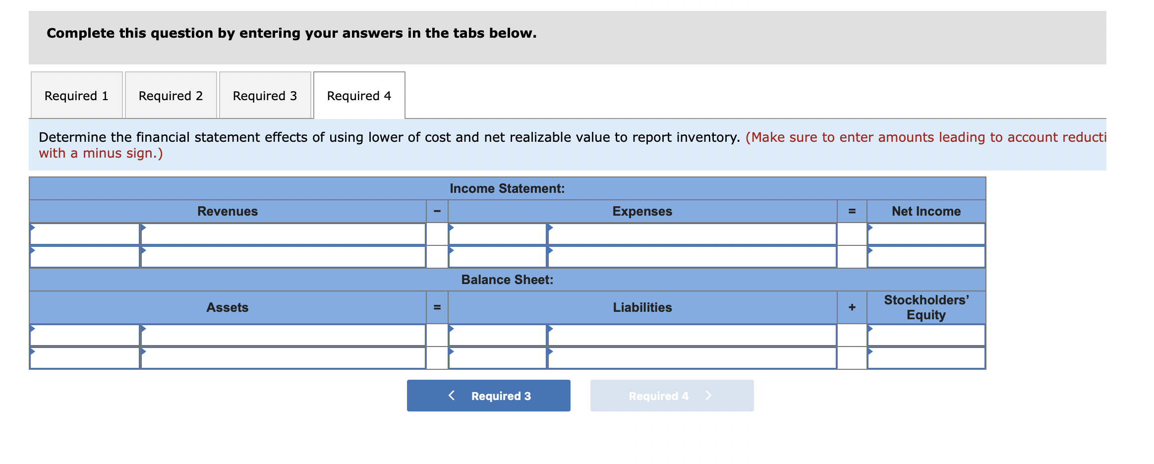 Solved Problem 6-4A (Algo) Report inventory using lower of | Chegg.com