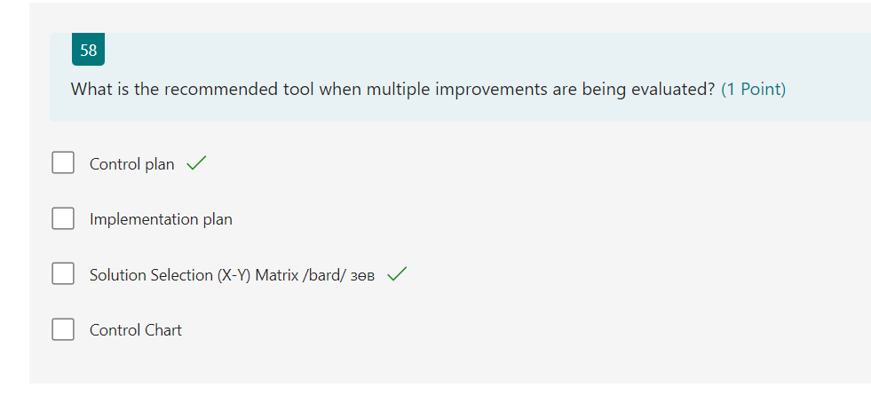 Solved What is the recommended tool when multiple | Chegg.com