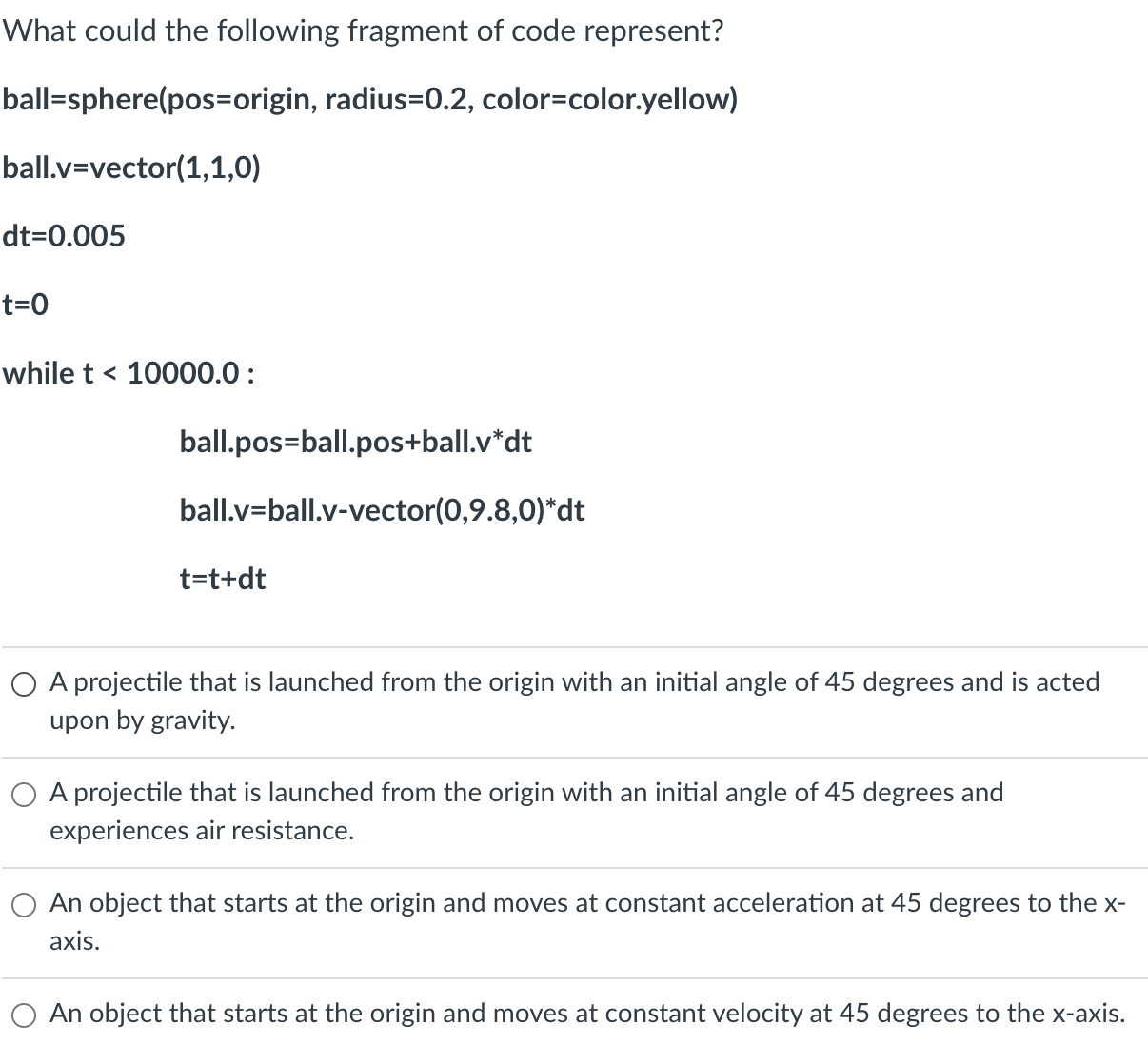 Solved What could the following fragment of code | Chegg.com