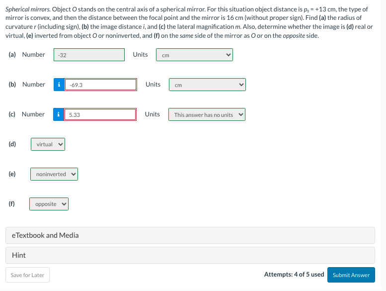 Solved I only need help with parts b and c. I only have one | Chegg.com