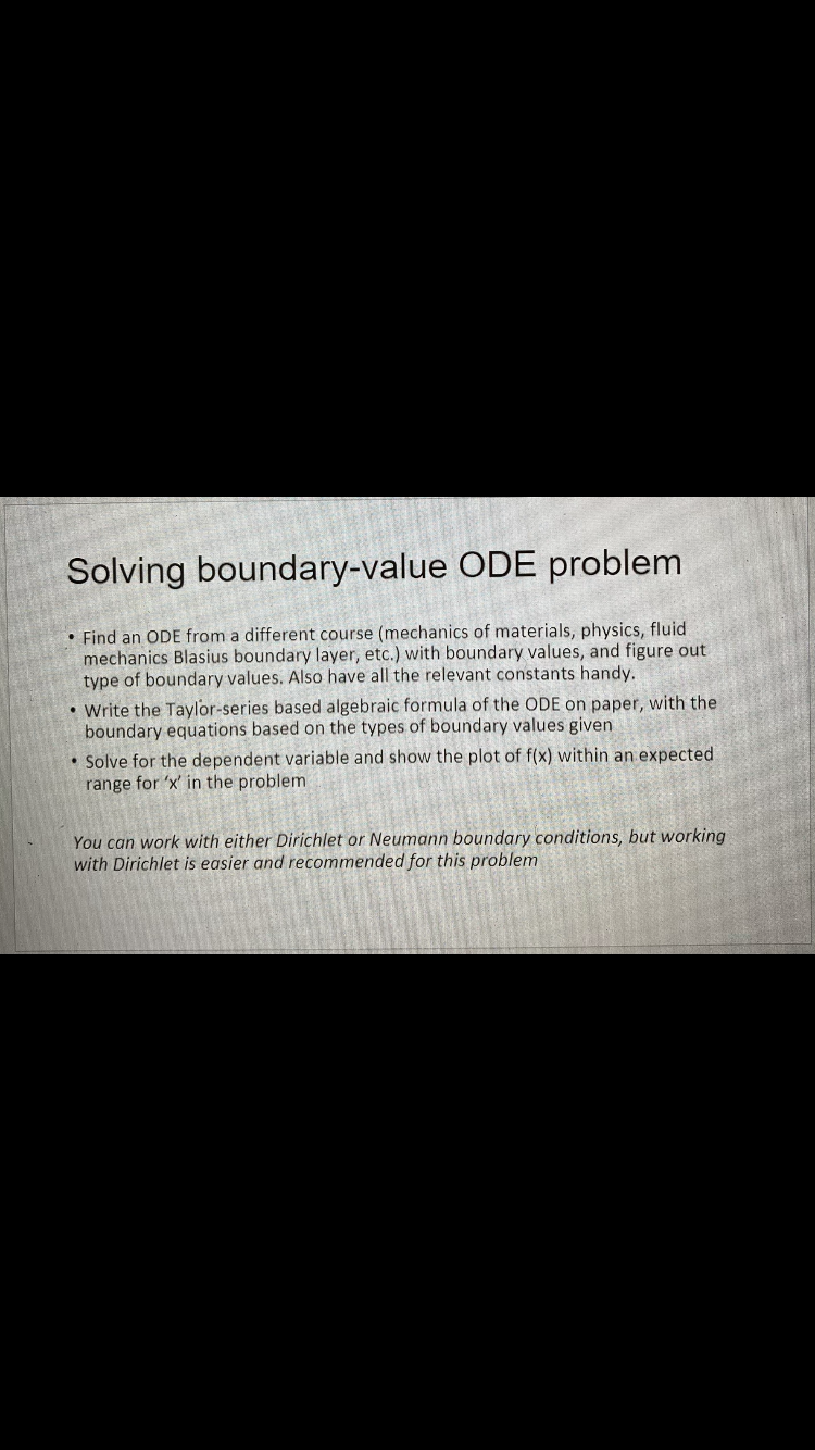 Solved Solving boundary-value ODE problem - Find an ODE from | Chegg.com Solved Solving boundary-value ODE problem - Find an ODE from | Chegg.com