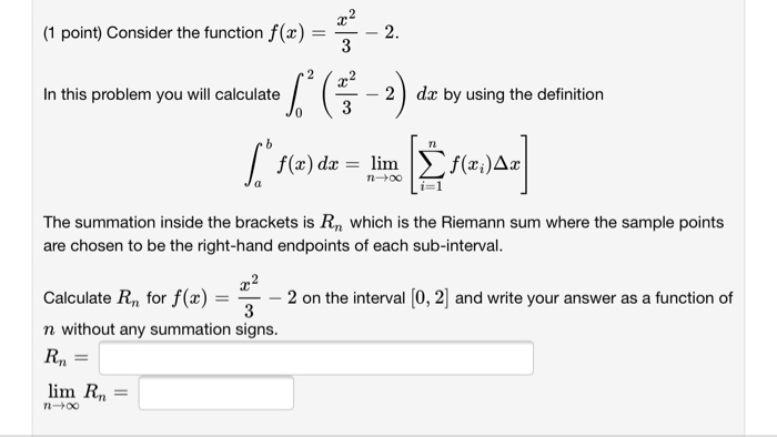Solved Set 1: Problem 5 Previous Problem List Next (1 point) | Chegg.com