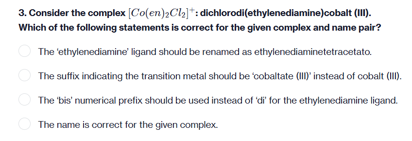 Solved 3. ﻿Consider the complex | Chegg.com