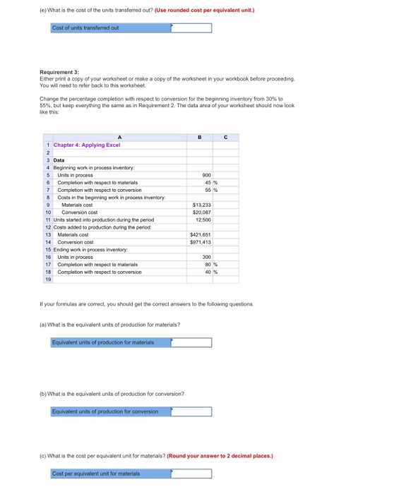 Solved The Chapter 4 Form worksheet is to be used to create | Chegg.com