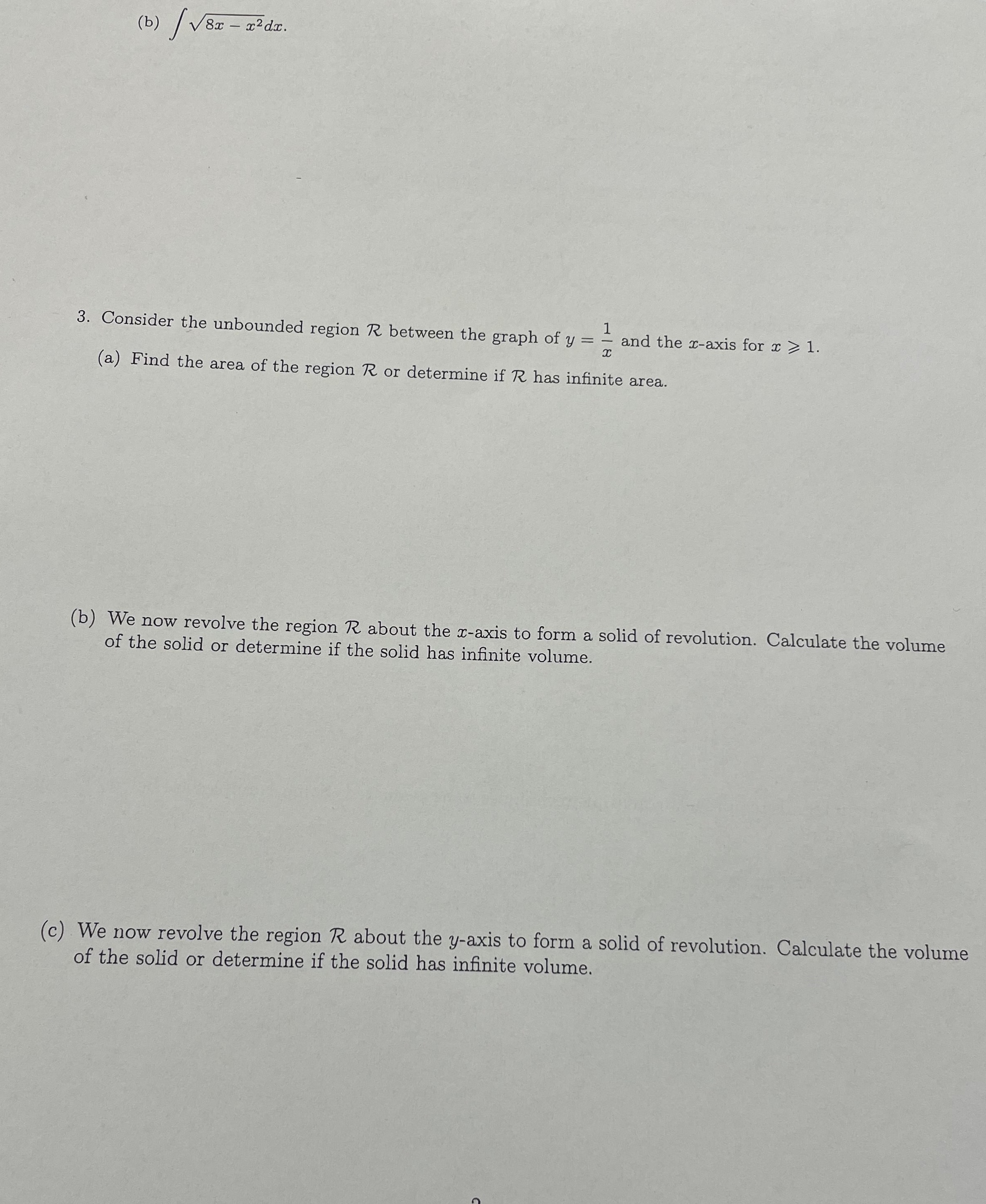 Solved 1. Alexis is evaluating an indefinite integral | Chegg.com