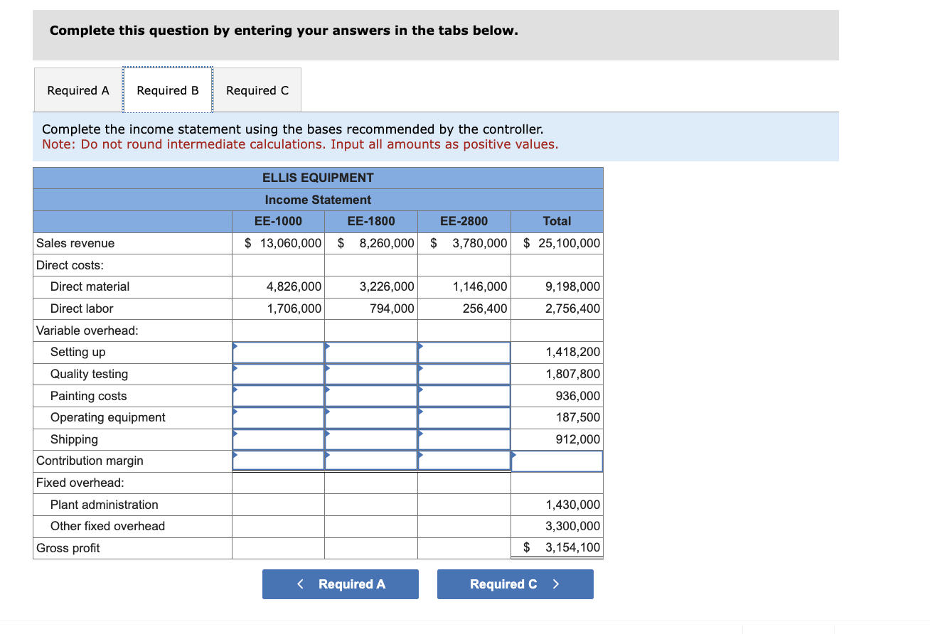 Problem 9-59 (Algo) Adopting an Activity-Based | Chegg.com