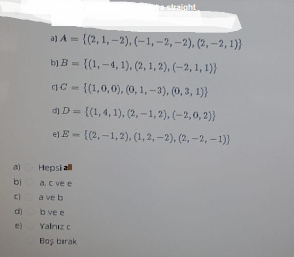 Solved a straight a) A = {(2,1,-2),(-1, -2,-2), (2, -2, 1); | Chegg.com