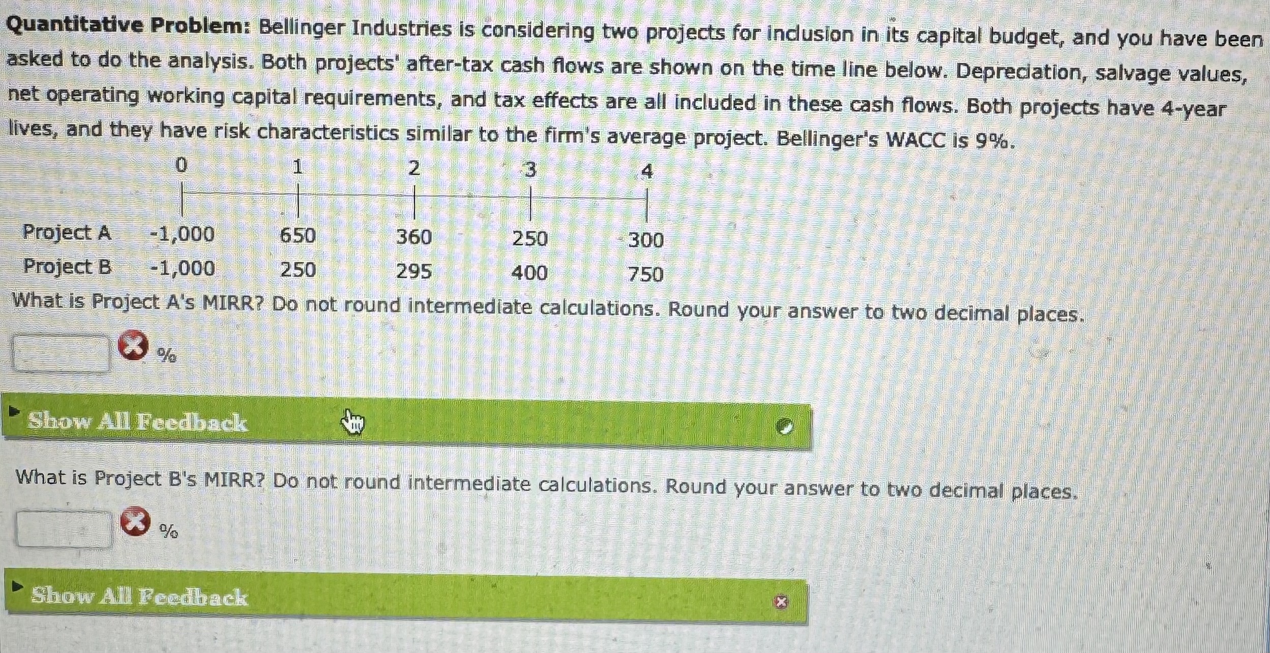 Solved Quantitative Problem: Bellinger Industries is | Chegg.com