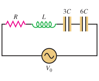 Solved Consider the series combination of a resistor, an | Chegg.com