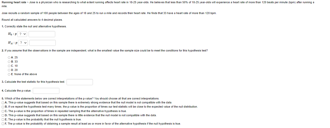 Solved 2 If You Assume That The Observations In The Sample
