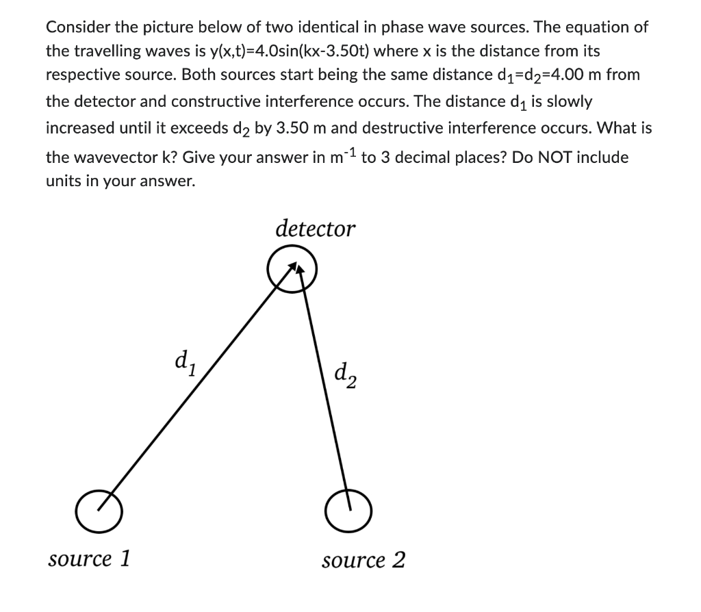 Solved Consider the picture below of two identical in phase | Chegg.com