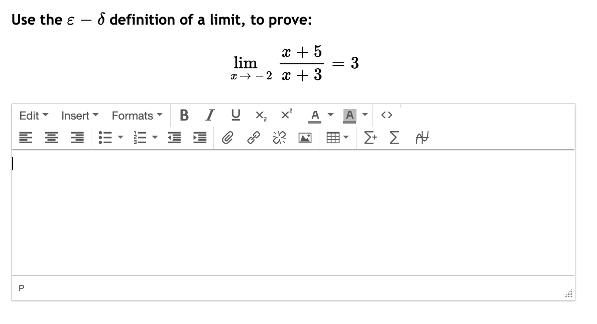 Solved Use the e - definition of a limit, to prove: X + 5 | Chegg.com