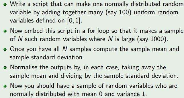 Solved . Write a script that can make one normally | Chegg.com