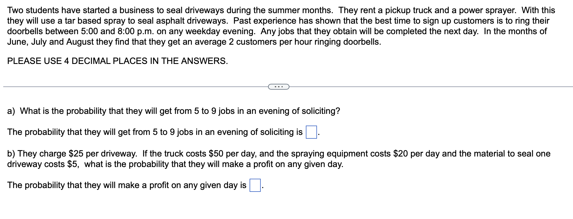 Solved Determine the mean and standard deviation of the | Chegg.com