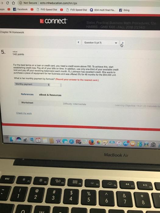Solved С 0 Not Secure ezto.rnheducation.com/hm.tpx ops。Ki | Chegg.com