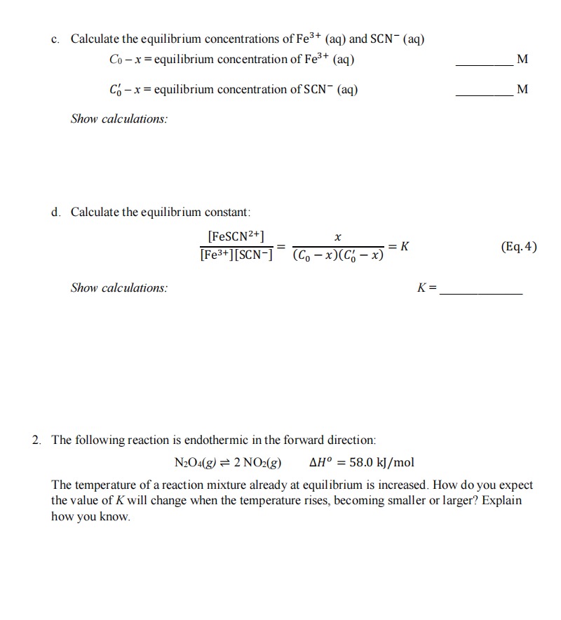 Solved data is in ﻿the picture: c. ﻿Calculate the | Chegg.com