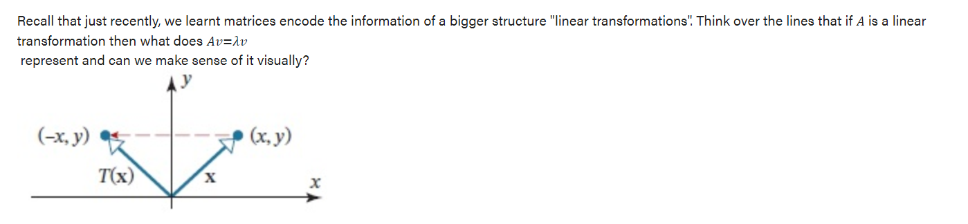 Solved Recall that just recently, we learnt matrices encode | Chegg.com