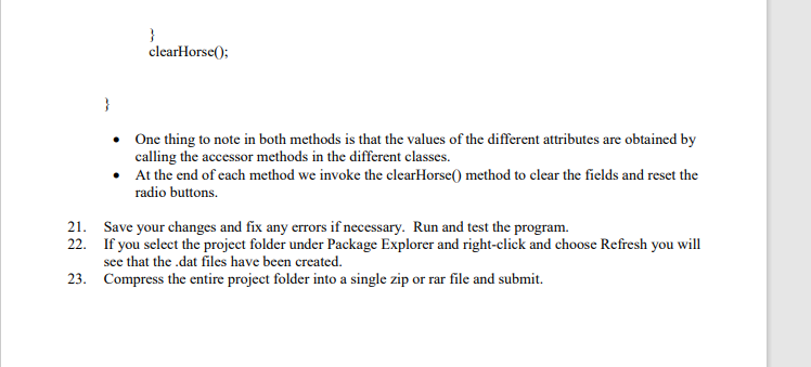 Solved CIT 249: Java II Chapter 17 Lab 3 We will create text | Chegg.com