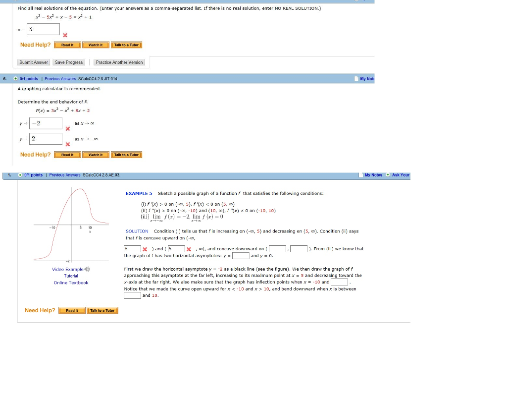 Solved Find all real solutions of the equation. (Enter your | Chegg.com