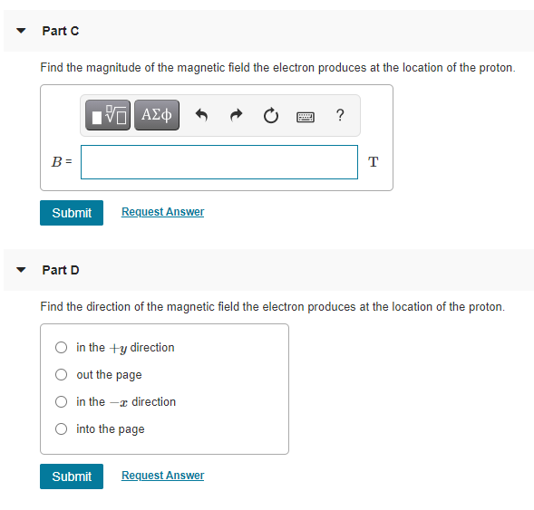 Solved An electron and a proton are each moving at 830 km/s | Chegg.com