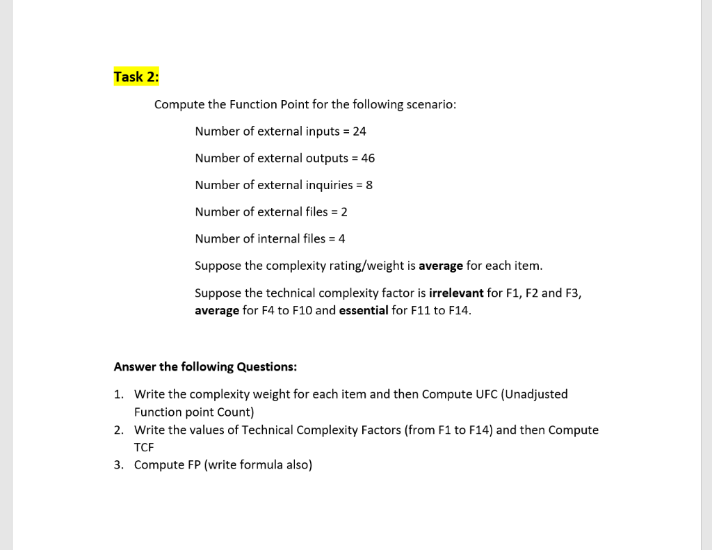 CSCW-415: Software Quality and Metrics Labs Lab 8: | Chegg.com