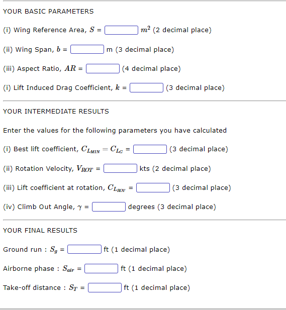 Solved Calculate the take off distance for a Cessna 172 with | Chegg.com