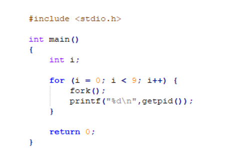 Solved Including the initial parent process, how many | Chegg.com