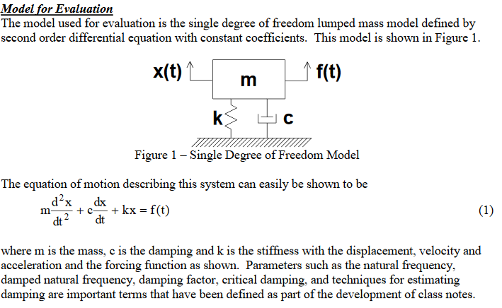 Solved Model for Evaluation The model used for evaluation is | Chegg.com