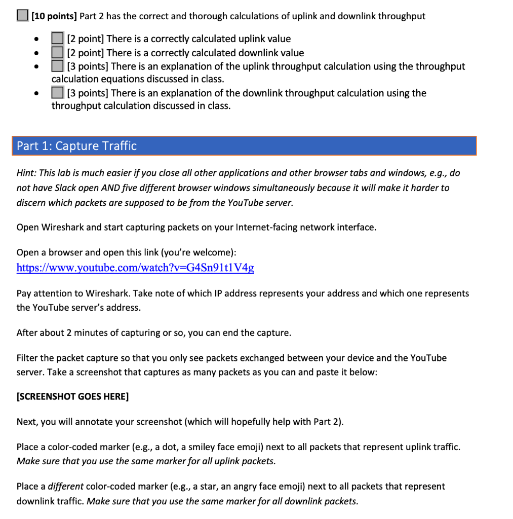 Solved [10 points] Part 2 has the correct and thorough | Chegg.com