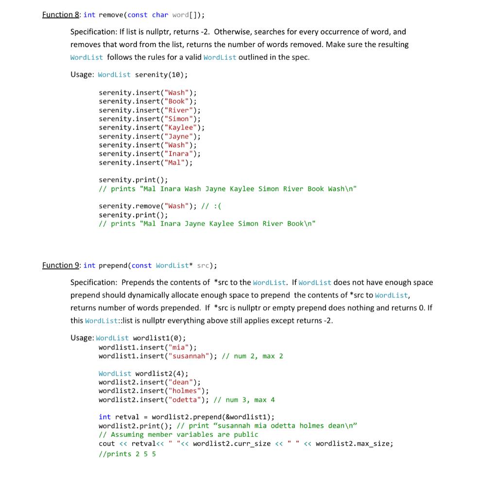 Solved C++ Help me complete this wordlist.cpp file using | Chegg.com