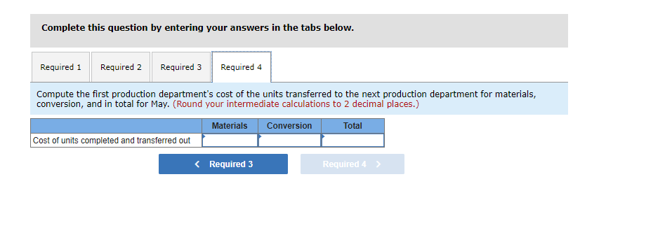 Solved Exercise 5-8 Equivalent Units; Cost per Equivalent | Chegg.com
