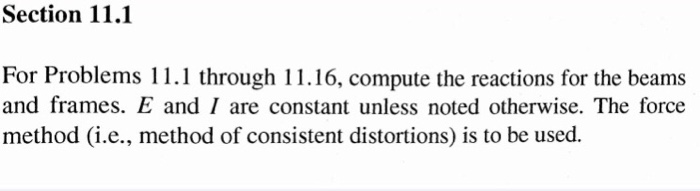 Solved Section 11.1 For Problems 11.1 through 11.16, compute | Chegg.com