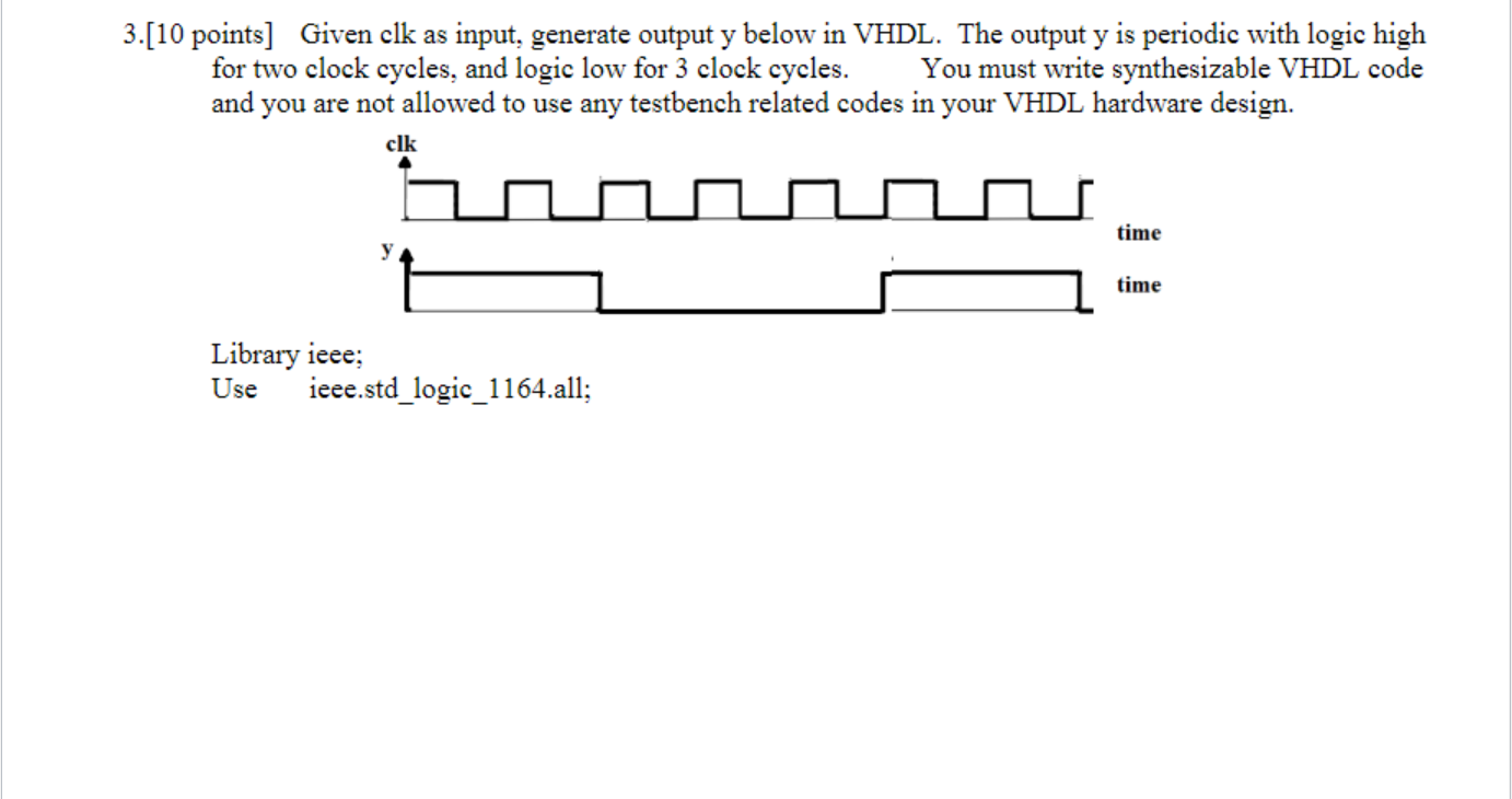 Solved This is what I have VHDL Code: Library ieee; Use | Chegg.com