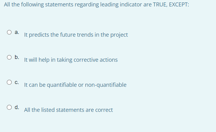 Solved All the following statements are TRUE regarding | Chegg.com