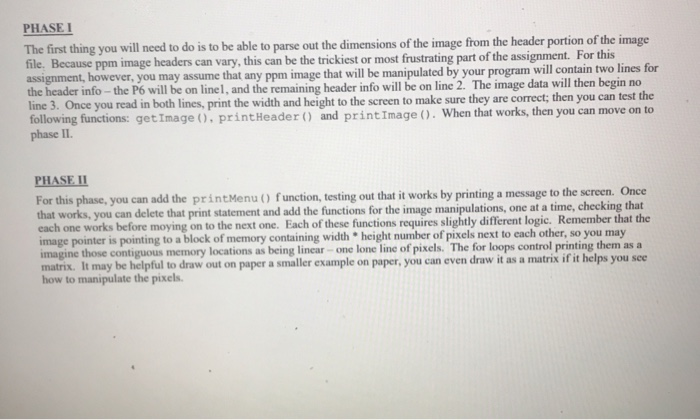 Solved 3. More Assignment Specifics & Example Output GENERAL | Chegg.com