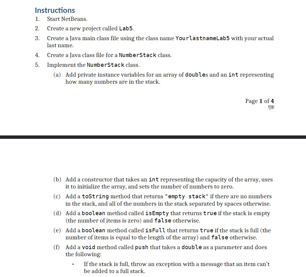 Solved Please code in Java. No other special instructions | Chegg.com