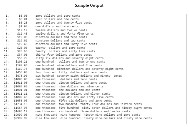 Problem Specifications - Programming Challenge # 12, | Chegg.com