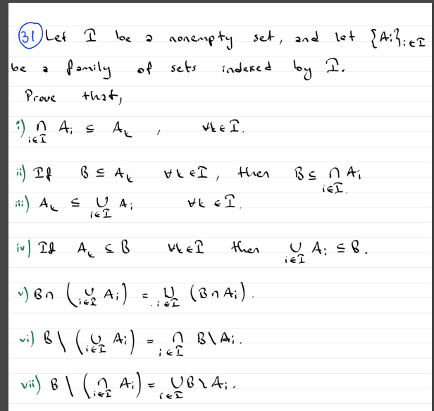 Solved This is the question in my abstract math class, | Chegg.com