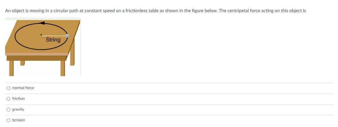 Solved Determine the magnitude of the centripetal force | Chegg.com