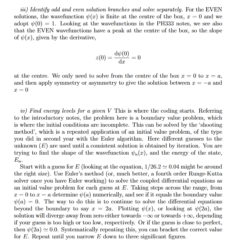 Solved = Infinite potential well For an infinite potential | Chegg.com