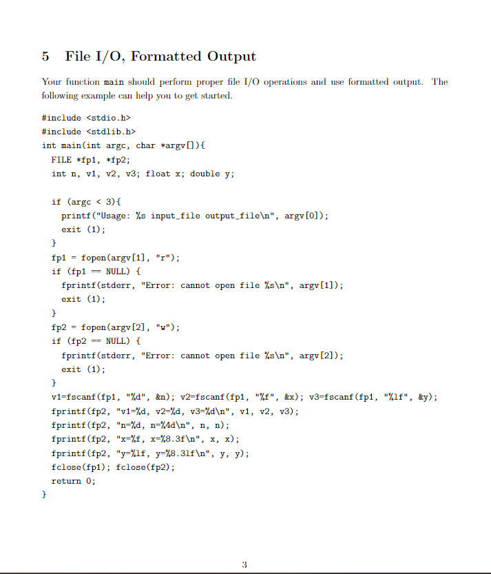 CSE310 Project 1: Modular Design, File I/O, Memory | Chegg.com