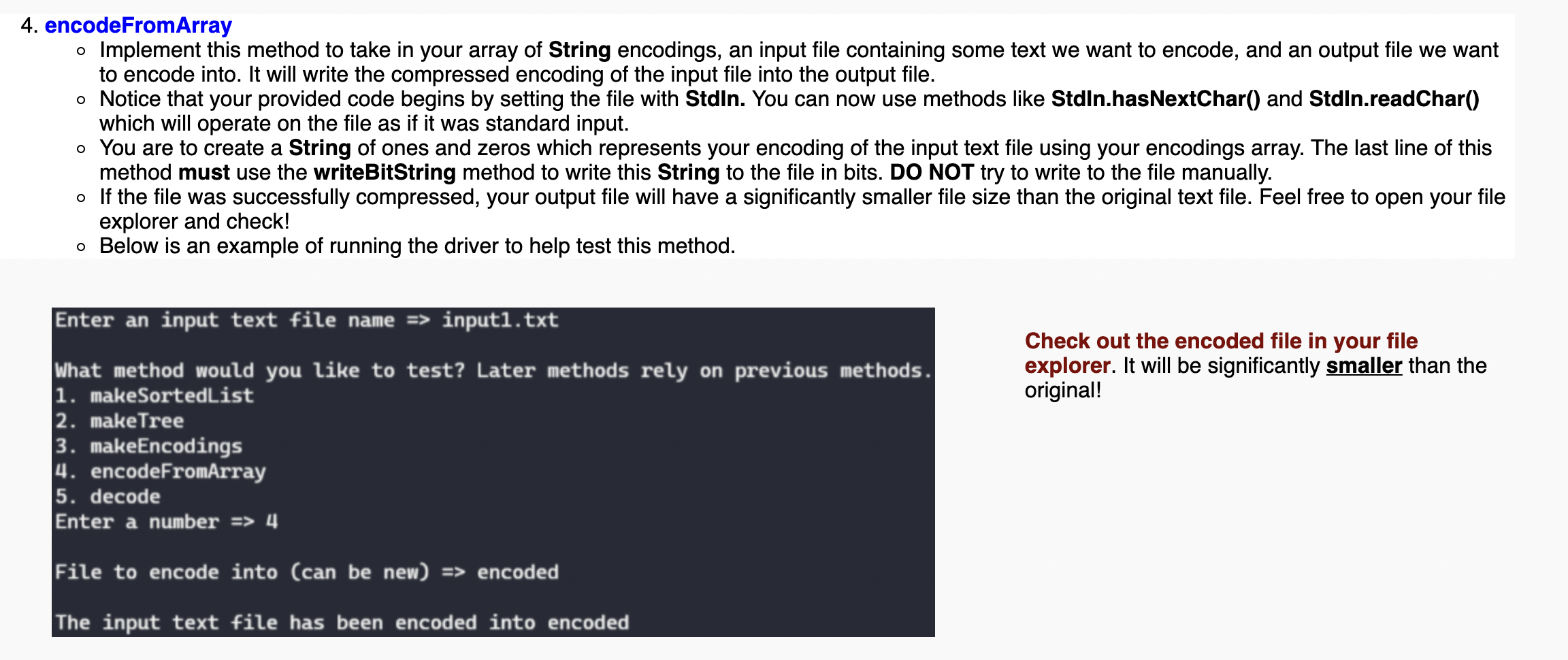 Overview The goal of this assignment is to implement | Chegg.com