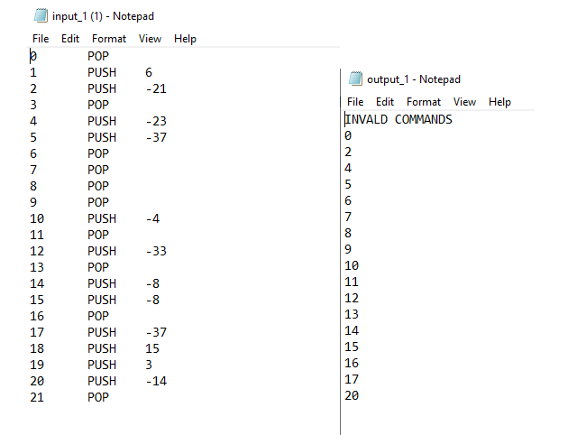 Assignment 9 Invalid Commands Program Overview In