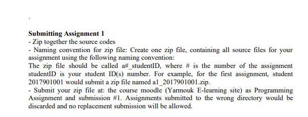 Solved General Guidelines When Writing Programs: - Include | Chegg.com